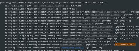 spring boot整合mybatis报错instantiationexception tk mybatis mapper