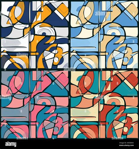 Abstract Color Geometric Background Stock Vector Image And Art Alamy