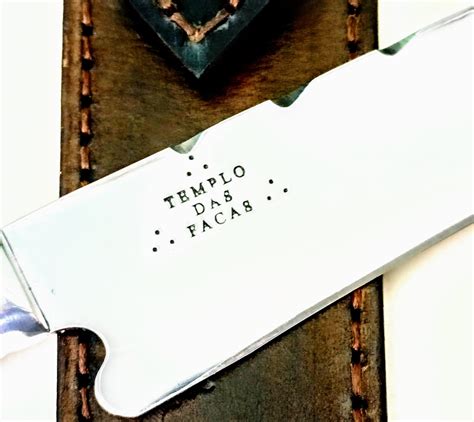 Faca Artesanal Campeira Da Estância Inox 12 Polegadas