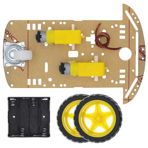 Smart Motor Robot Car Chassis Kit Speed Encoder Battery Box WD For Arduino Shopee Philippines