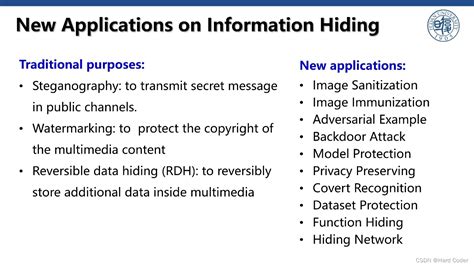 信息隐藏研究新动向 csdn博客