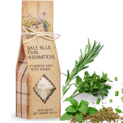 Sicilian Sea Salt With Mmf7 Aromatic Herbs 7 Oz All Natural Unrefined