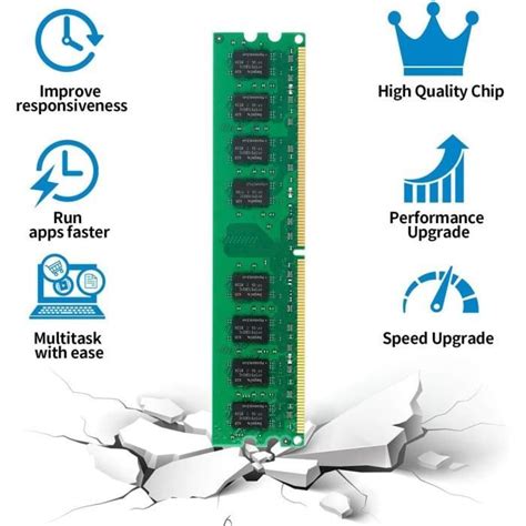 Ddr2 800 Pc2 6400U 4Go 2X2Go Dimm Ddr2 800Mhz 2Gb Pc2 6400 240 Pin Cl6