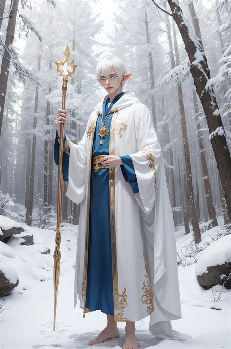 The White Wizard By Elikal On Deviantart