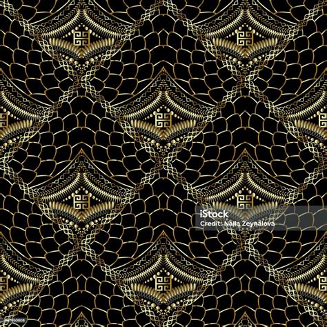 현대 추상 골드 3d 완벽 한 패턴 그리스 기하학적 그리드 T 0명에 대한 스톡 벡터 아트 및 기타 이미지 0명 기하 도형 낙서 드로잉 Istock