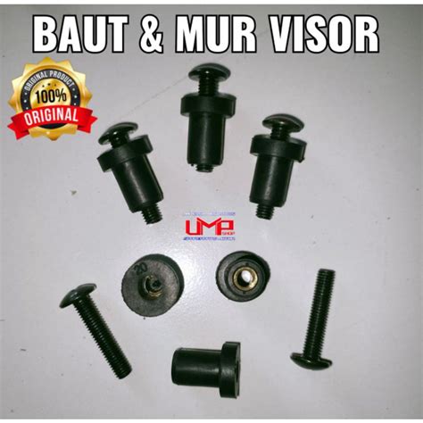 Jual Baut Visor Plus Mur Visor Yamaha Nmax New Nmax Lexi Aerox