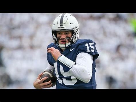 Drew Allar 2025 Penn State Highlights Youtube