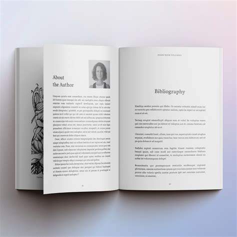 Feather Indesign Book Layout Template 6x9 Interior Pages Kdp Fantasy