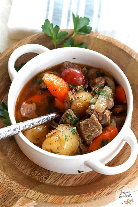 Irish Stew Slow Cooker Recipe With Lamb And Guinness Seeking Good Eats
