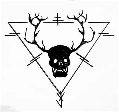 The Second Wendigo Norse Tattoo Wendigo Rune Tattoo