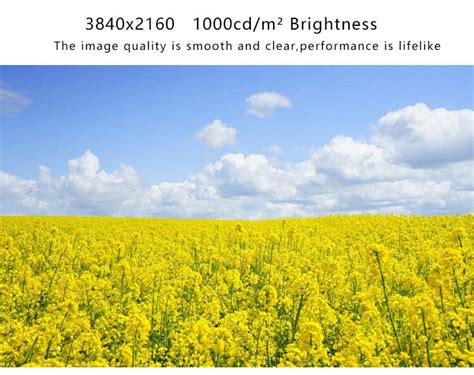 27 Inch TFT LCD Display 3840x2160 EDP Interface IPS High Brightness LCD Module YOURITECH