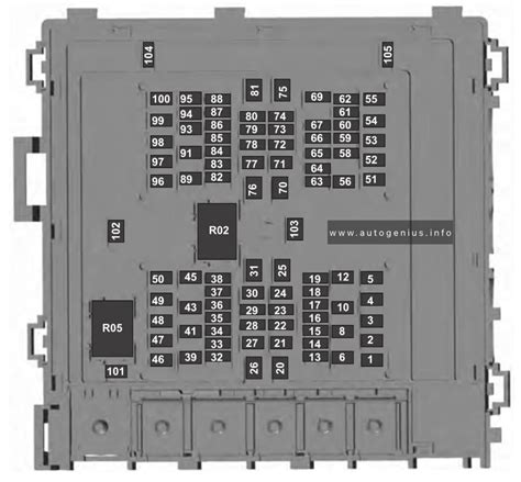 Ford F 750 2024 2025 Fuse And Relay Box Diagram Auto Genius
