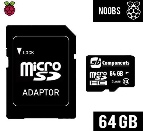 NOOBS Pre Loaded MicroSD Card Walmart Com