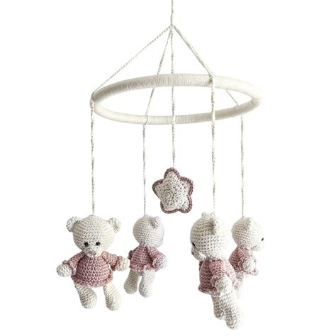 Móvil Ositas Crochet
