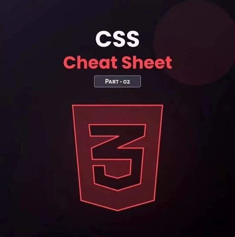 Sabrin Saja On Linkedin Css Cheat Sheet