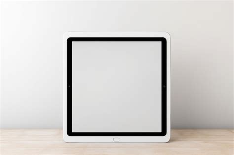 Premium Ai Image Tablet Mockup Blank Screen