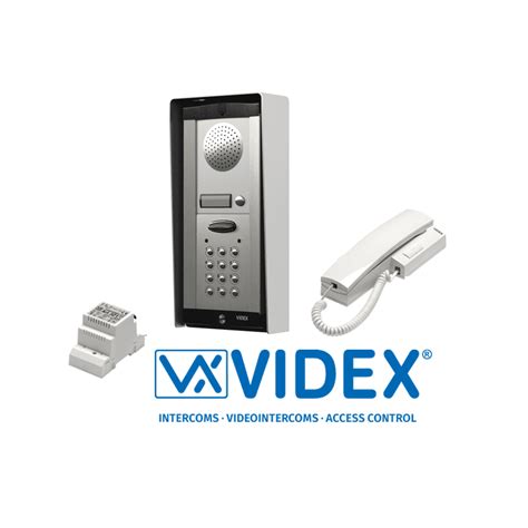 Videx Dk8k 1s 1 Way Intercom With Keypad