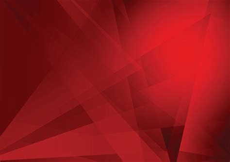 Red Color Geometric Modern Background Design Vector Illustration Stock