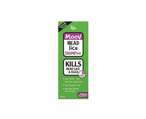 Ego Moov Head Lice Shampoo 500ml
