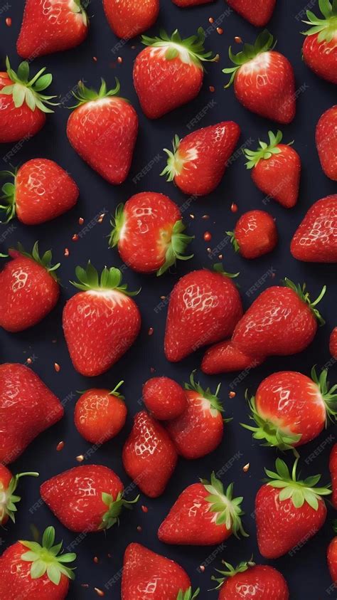 Premium Photo 4k High Resolution Strawberry Jam Texture Wallpaper Background Realistic 3d