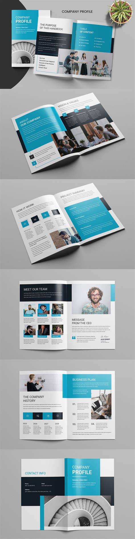 The Company Profile Agency Profile Magazine Template Magazine Template Company Profile