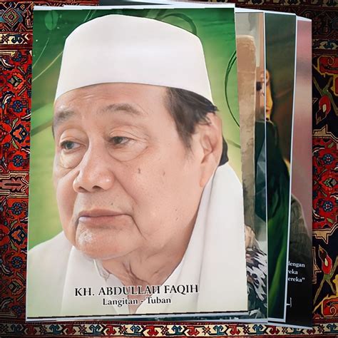 Jual Poster Kh Abdullah Faqih Langitan Ukuran A3 32 47cm Shopee
