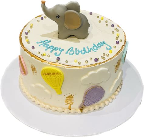 Hot Air Balloon Birthday Cake Rashmis Bakery