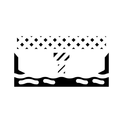 Lattice Bridge Glyph Icon Illustration 45682502 Vector Art At Vecteezy