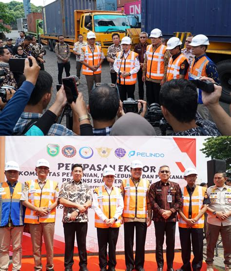 Fatoni Lepas Ekspor Komoditas Pertanian Perkebunan Dan Perikanan Senilai Ratusan Miliar Rupiah
