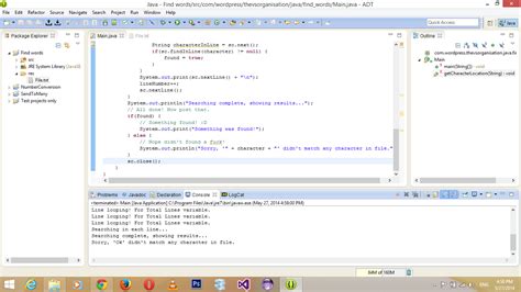 Java Whats Wrong With This File Scanner Code Stack Overflow