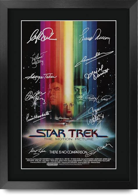 Hwc Trading Star Trek The Motion Picture Tv Series Poster