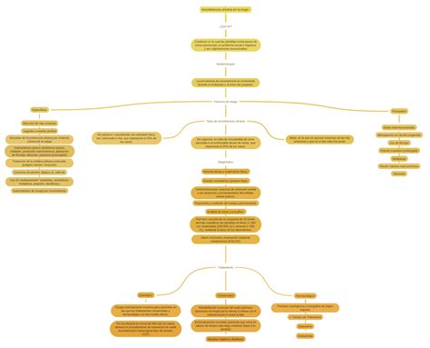 Incontinencia Urinaria En La Mujer Coggle Diagram