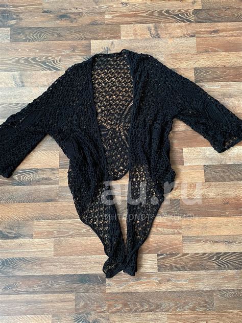 Кофта на запах на завязках — купить в Красноярске Состояние Удовлетворительное Свитеры