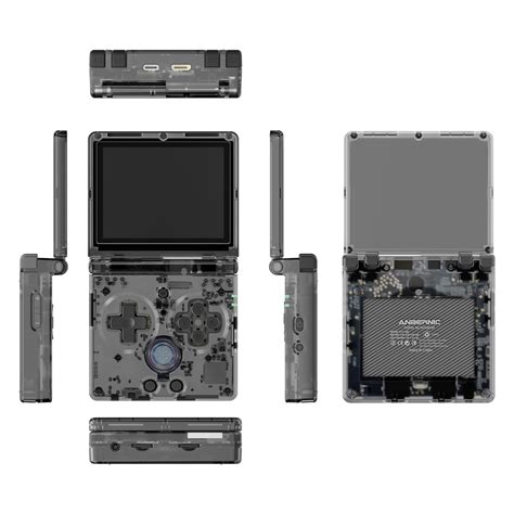 Anbernic Rg35xxsp Flip Game Console 3 5 Inch Screen Linux System