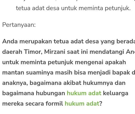 Tetua Adat Desa Untuk Meminta Petunjuk StudyX