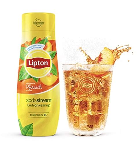 Sodastream Sirup Lipton Ice Tea Pfirsich 38 Rabatt Schnäppchen Hottip