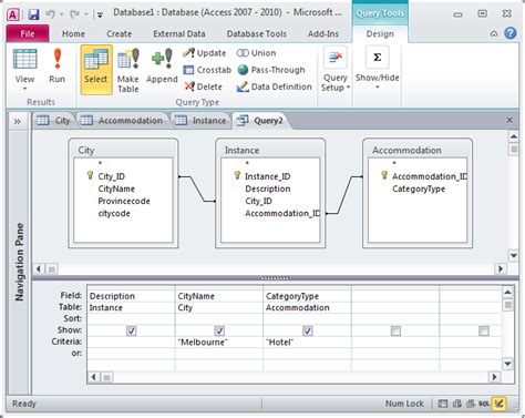 Ms Access Update Query Multiple Tables