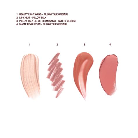 Pillow Talk Iconic Lip And Cheek Secrets Makeup T Set Charlotte Tilbury