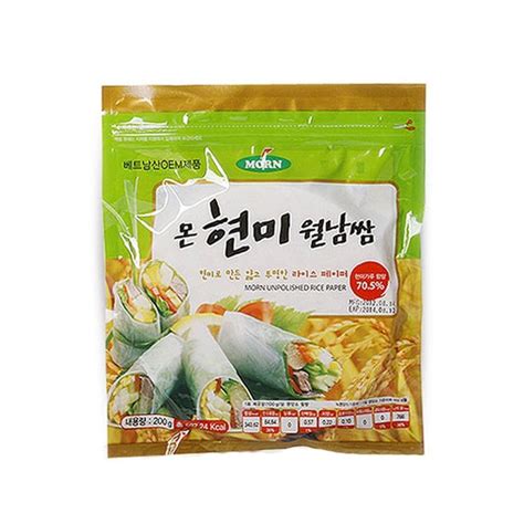 몬 현미 월남쌈원형 200g 16cm 홈플러스 택배배송