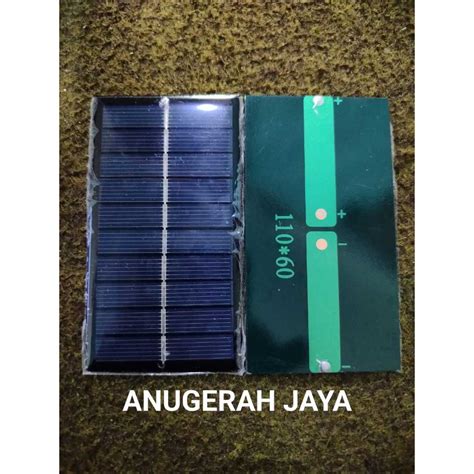 Jual Modul Solar Cell Panel Surya Mini 6v 1w 200ma Solar Panel Shopee