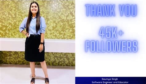 Saumya Singh On Linkedin Tech Softwareengineer Contentcreator 79