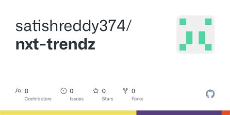 Github Satishreddy374nxt Trendz
