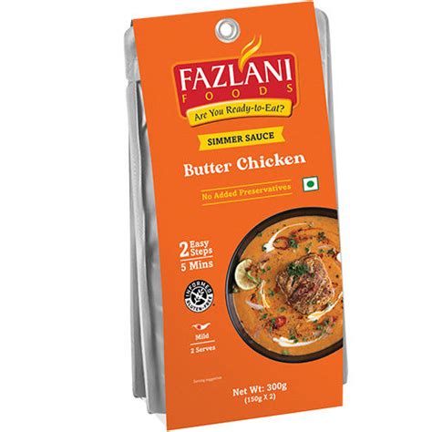 Butter Chicken Simmer Sauce 300 Gram At Best Price In Navi Mumbai