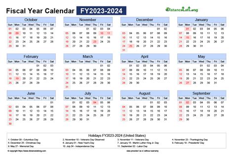 Fiscal Year 2024 Calendar 2024 Calendar Printable Paito Warna