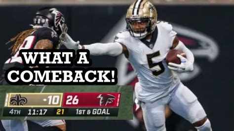 Saints Vs Falcons 2025 Robert L Smith