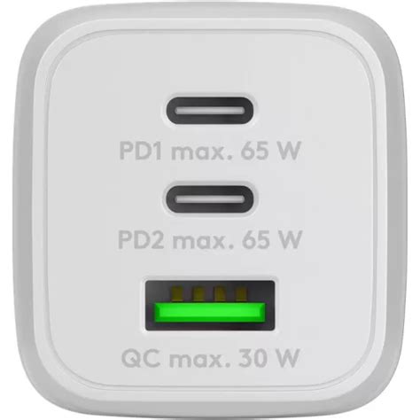 Usb C Pd Gan Multiport Snabbladdare Nano W Vit