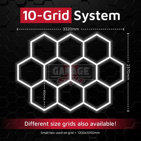 Hexagon Lighting 10 Grid Hex 10 Kraftwerk Tools Uk Superstore
