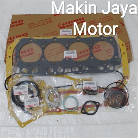 Jual Packing Set Paking Gasket Full Set Hino Dutro 130 130ht Ht130