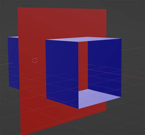 Modeling Boolean Slice While Keeping All Of The Parts Blender Stack