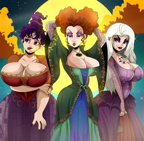 Rule 34 3girls Big Breasts Black Hair Blonde Hair Boobs Breasts Bust